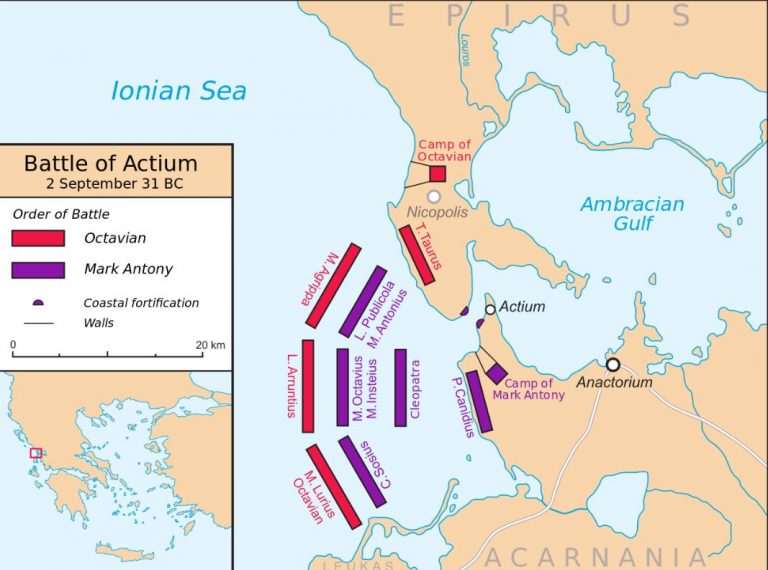 Agrippa Part III: Battle of Actium and Founding of Nicopolis – Time ...