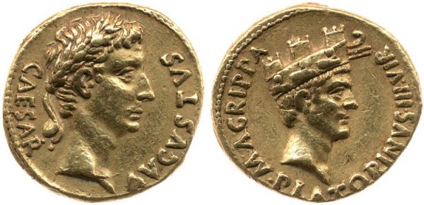 Agrippa Part VII: Coins from Gaul, Epirus and Rome – Time Travel Rome